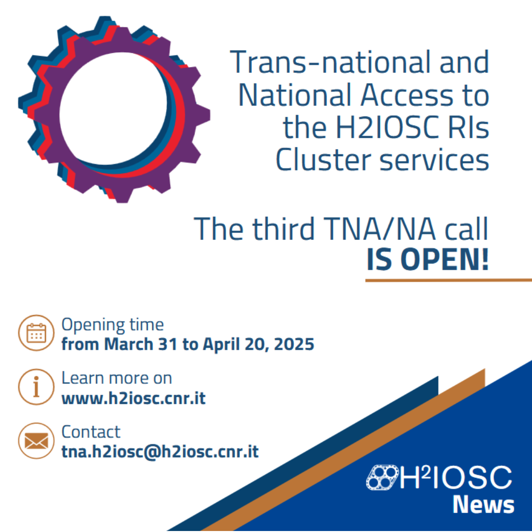 The third TNA/NA call is open! - CNR-ILC