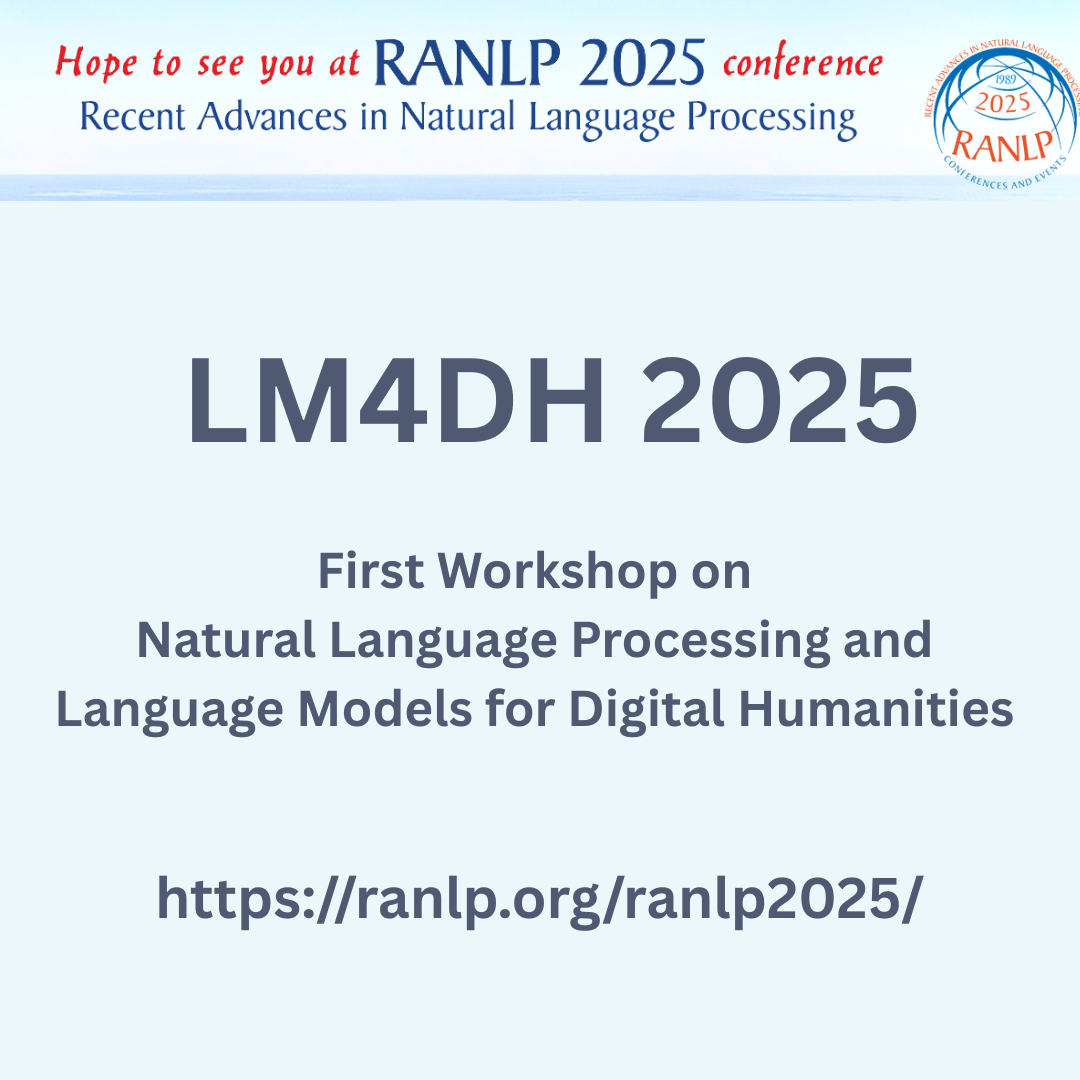 LM4DH 2025 - CNR-ILC